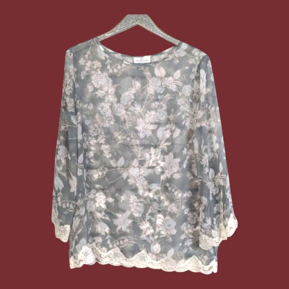 Valentino | Intimates & Sleepwear | Valentino Intimo Sheer Chiffon ...